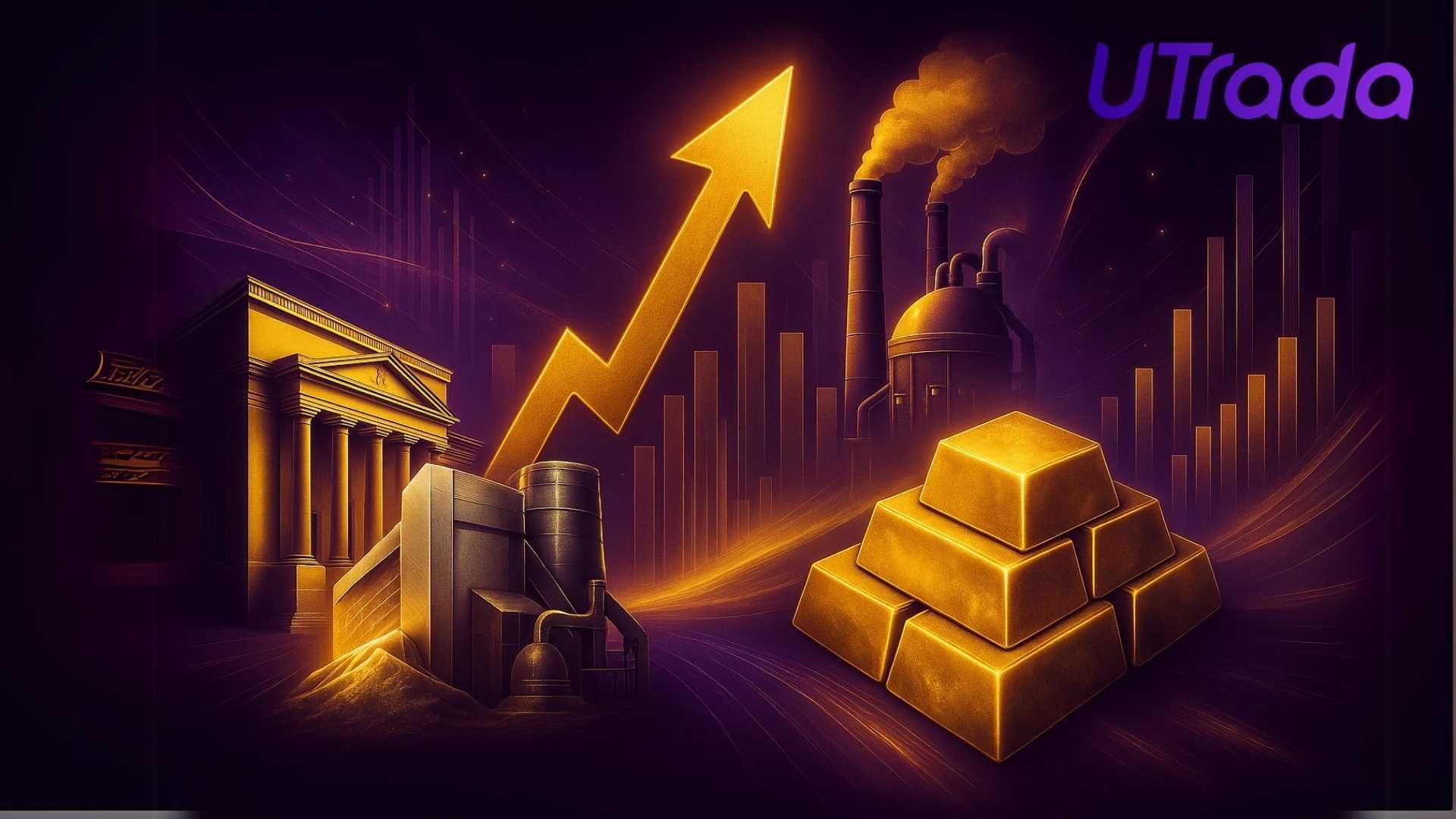 Gold Nears New Record as Fed and Central Banks Set the Tone