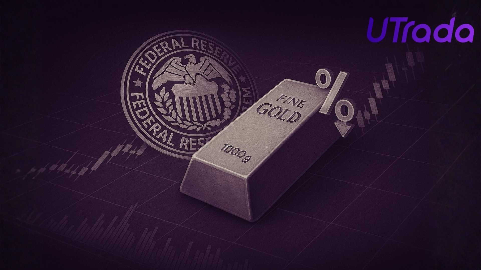 Gold Steadies as Yields Pull Back Ahead of Fed Decision