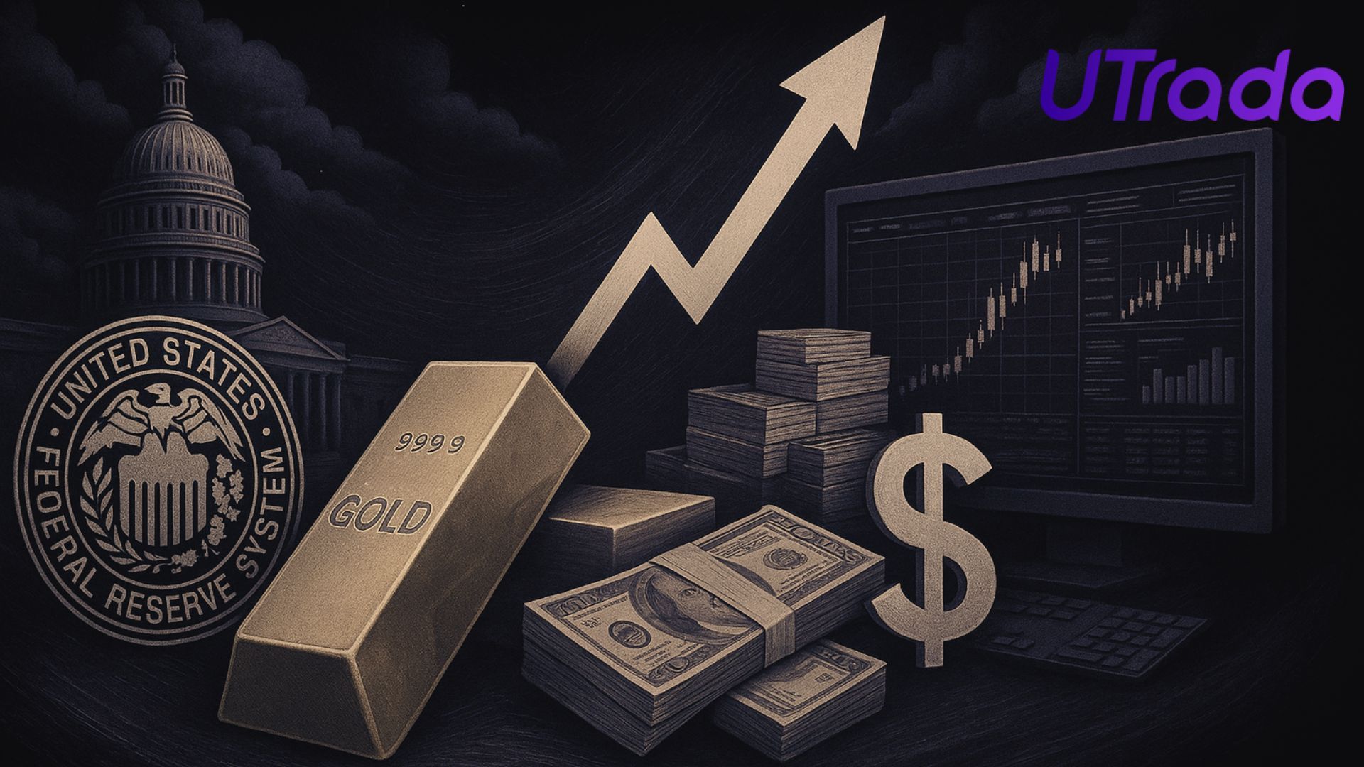 Gold Surges to Record Highs as Fed Drama Shakes Dollar